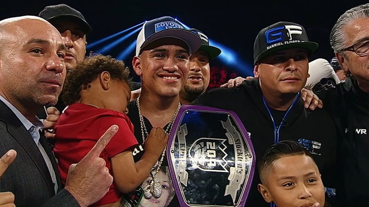 Boxing is a family business for Gabriel Flores Jr. - ESPN Video