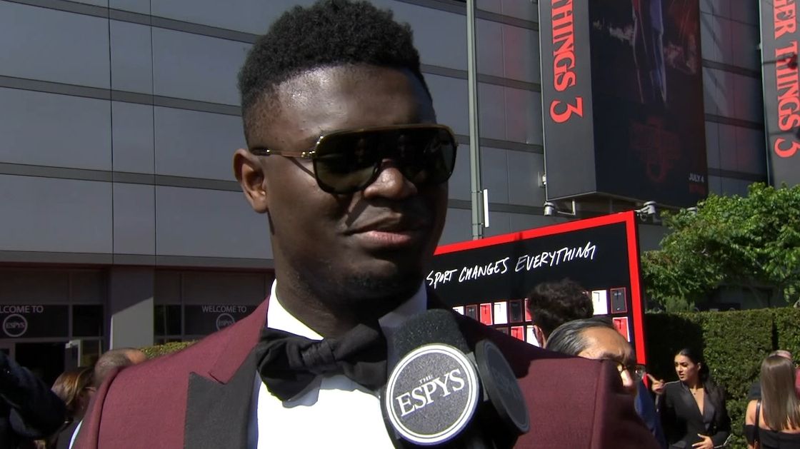 Zion enjoying perks of the NBA - ESPN Video