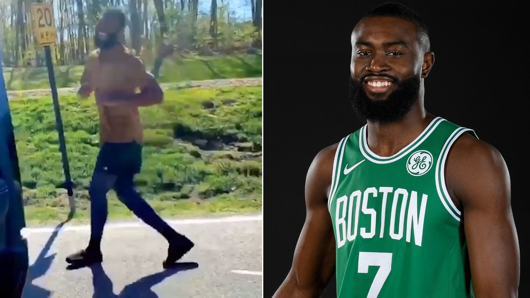 Jaylen Brown shows off his dance moves - ESPN Video