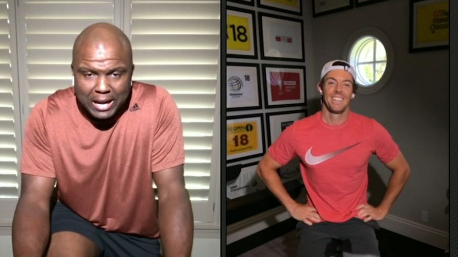 Booger, Justin Thomas bring the trash talk to Rory - ESPN Video