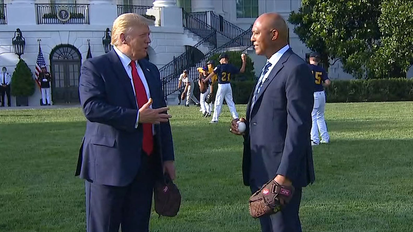 What baseball's return means to Trump, Rivera - ESPN Video