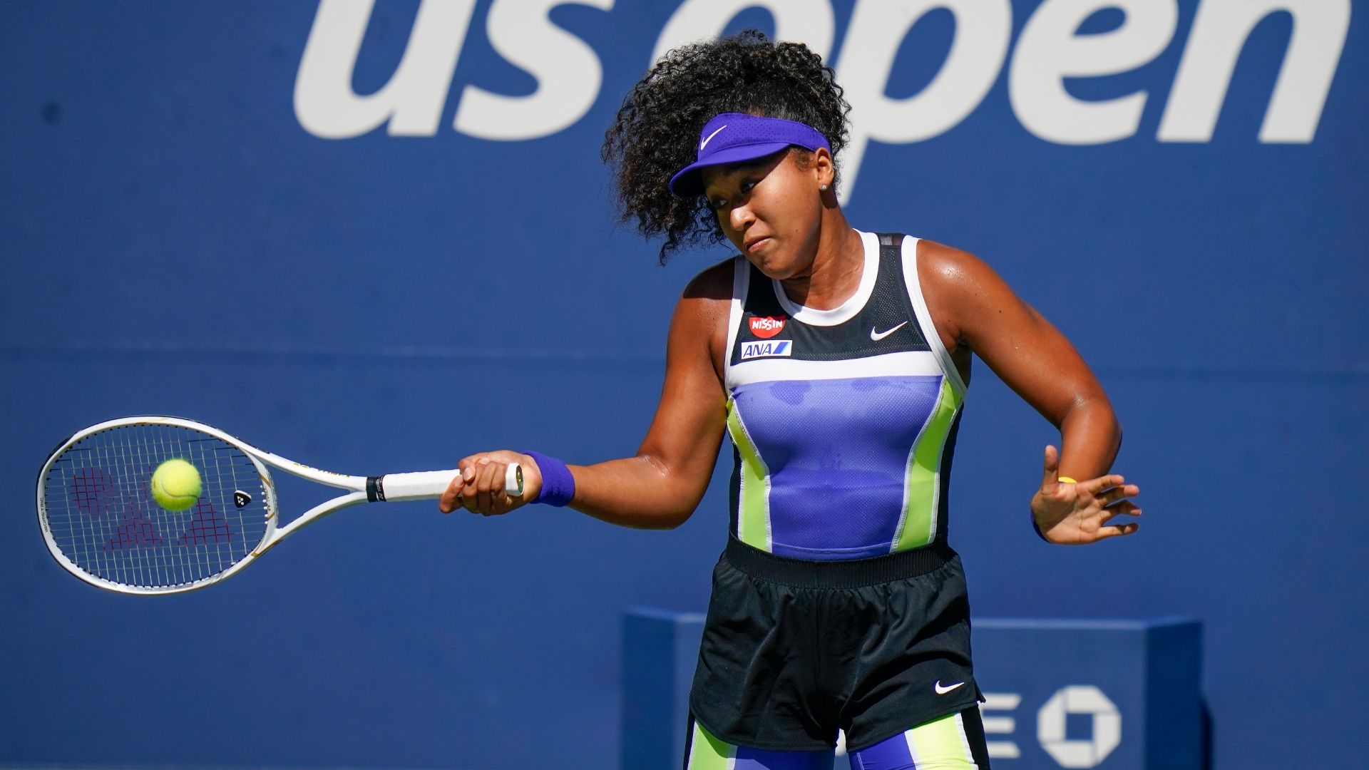 Osaka takes 1st set from Kostyuk - ESPN Video