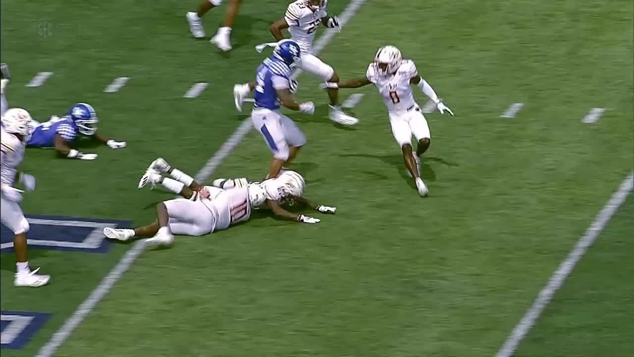 Christopher Rodriguez Jr. breaks off impressive 31-yard rush - ESPN Video