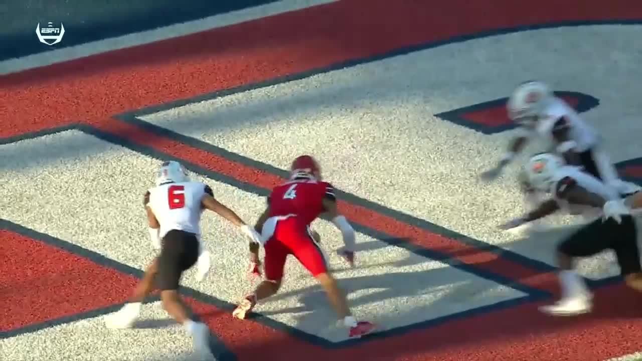 Joshua Mack crosses goal-line for 3-yard TD - ESPN Video