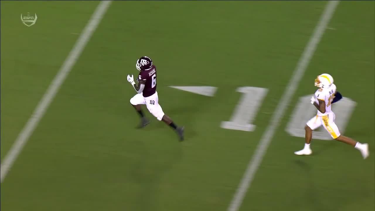 Devon Achane rushes in for 63-yard Rushing touchdown - ESPN Video