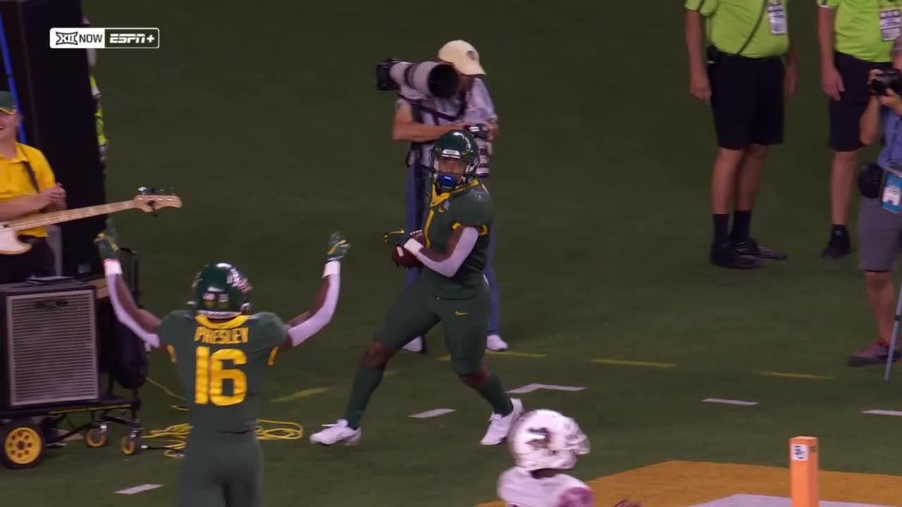 Trestan Ebner makes the grab for 12-yard Receiving touchdown - ESPN Video