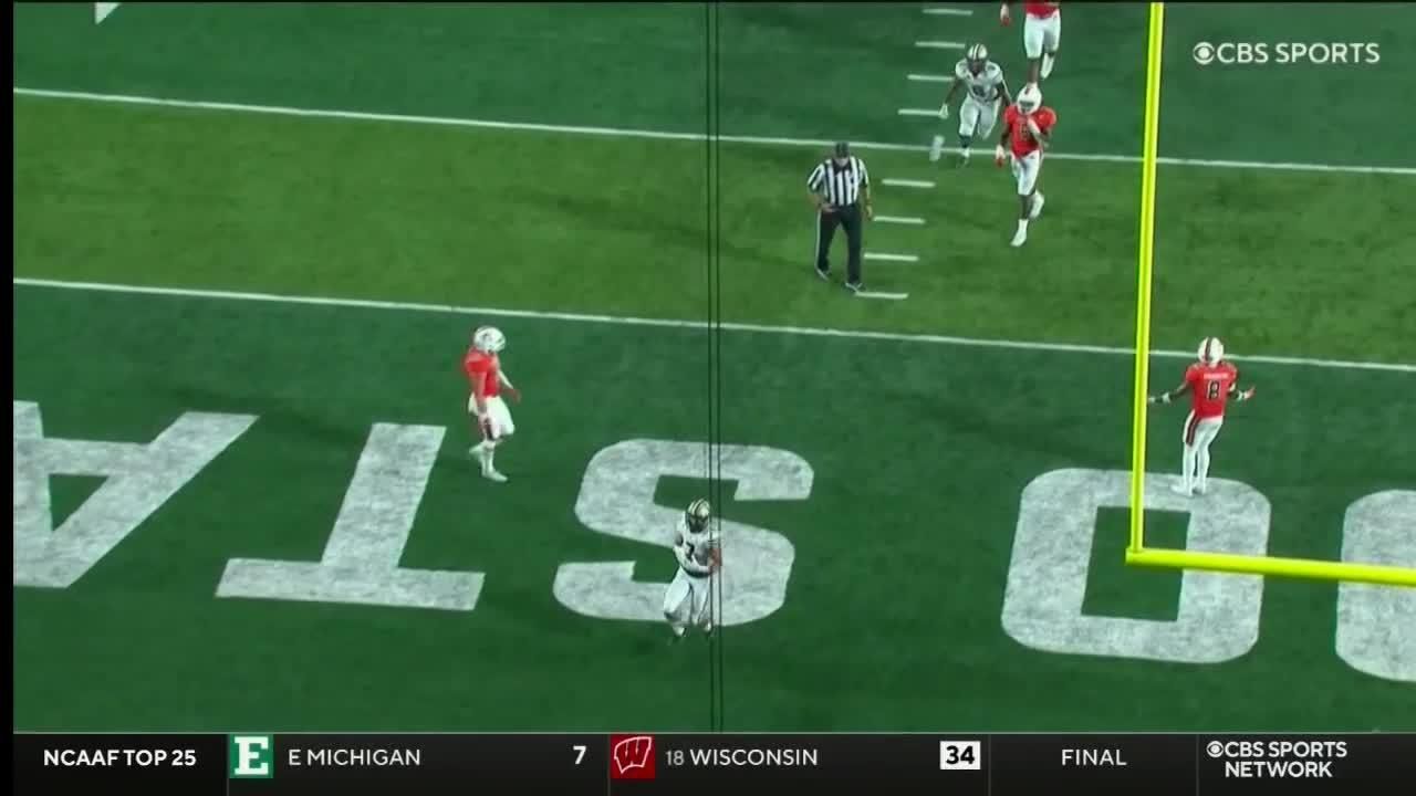 Ken Seals with 9-yard TD Pass to Cam Johnson vs. Colorado State Rams - ESPN Video