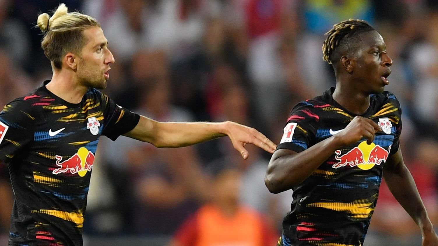 Haidara's header earns Leipzig a share of the points - ESPN Video