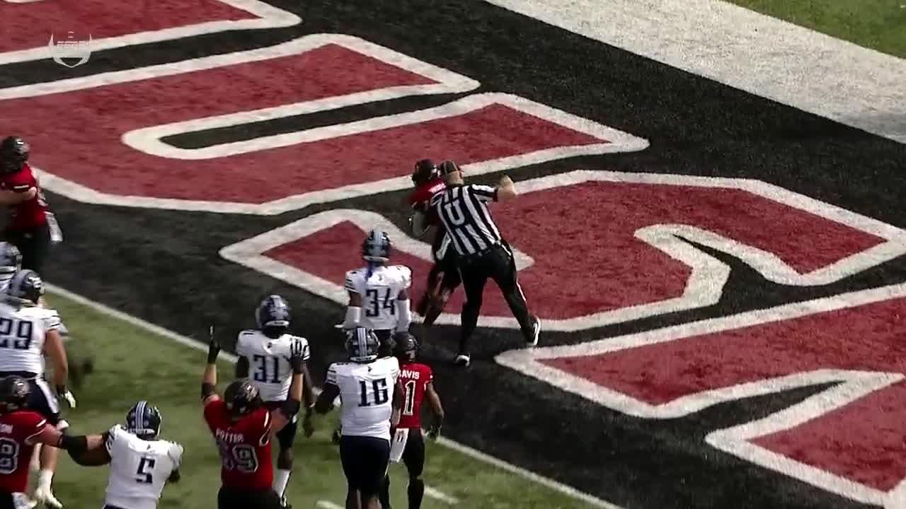 Harrison Waylee scores 7-yard rushing touchdown vs. Maine - ESPN Video