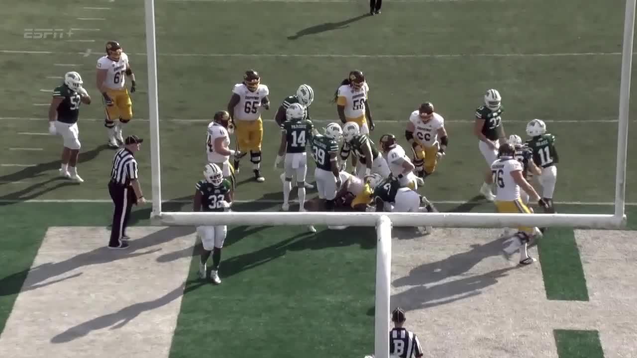 Lew Nichols runs for 3-yard Rushing touchdown - ESPN Video