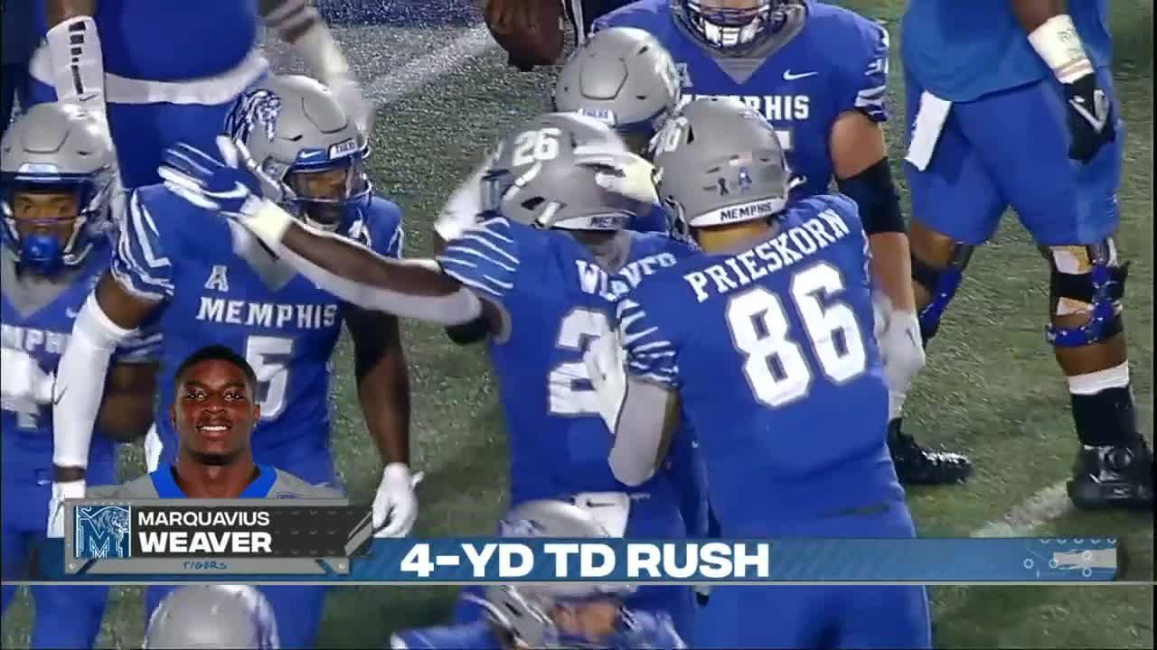 Marquavius Weaver runs for 4-yard Rushing TD - ESPN Video
