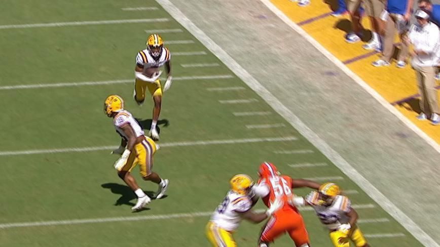 Jay Ward makes timely interception vs. Florida - ESPN Video
