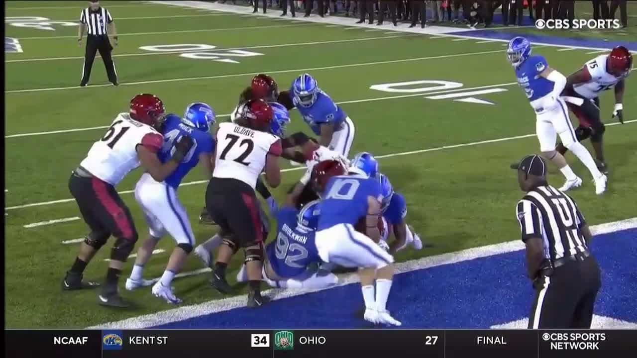 Chance Bell punches in TD for San Diego State - ESPN Video