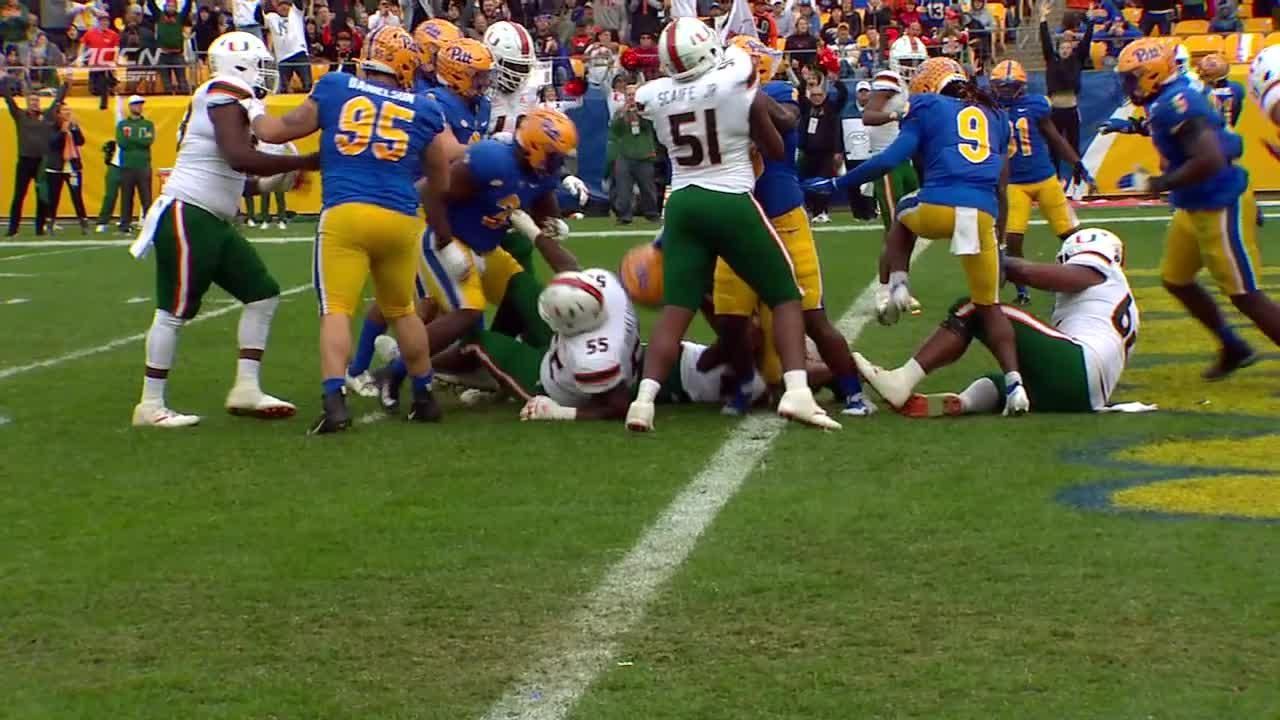 Jaylan Knighton scores 1-yard rushing TD vs. Pittsburgh - ESPN Video