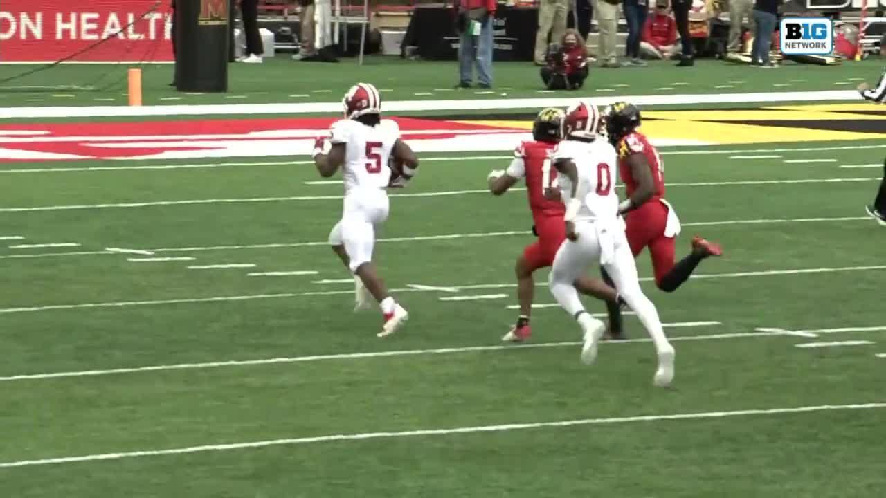 Touchdown! Stephen Carr scores vs. Maryland - ESPN Video