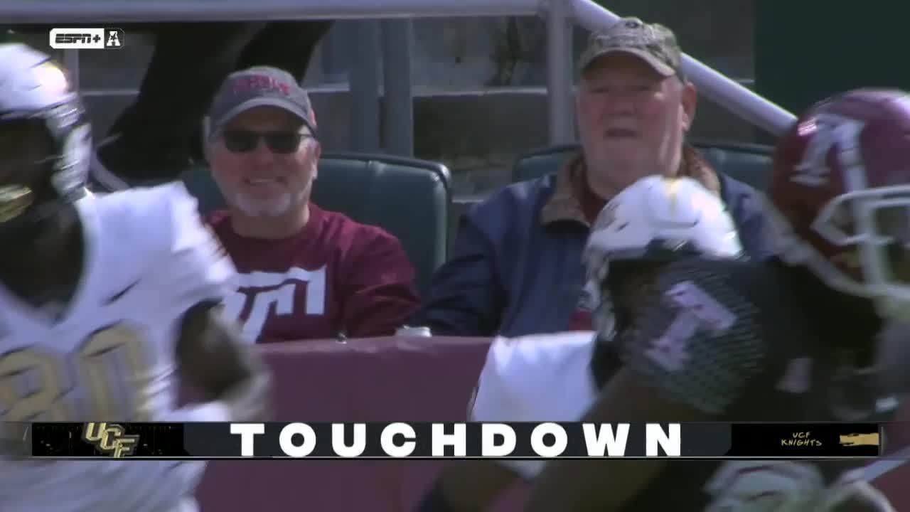 Mikey Keene Throws 12 Yard Td Pass Vs Temple Espn Video