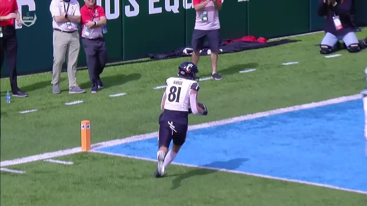 Touchdown! Josh Whyle scores vs. Tulane - ESPN Video