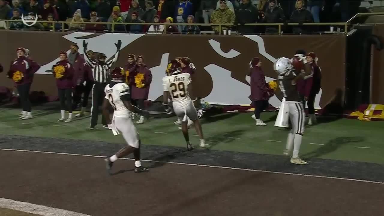 Touchdown! Corey Crooms scores vs. Central Michigan - ESPN Video
