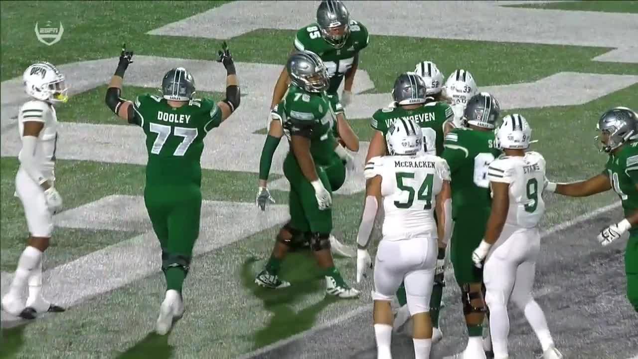Samson Evans scores 1-yard rushing TD vs. Ohio - ESPN Video