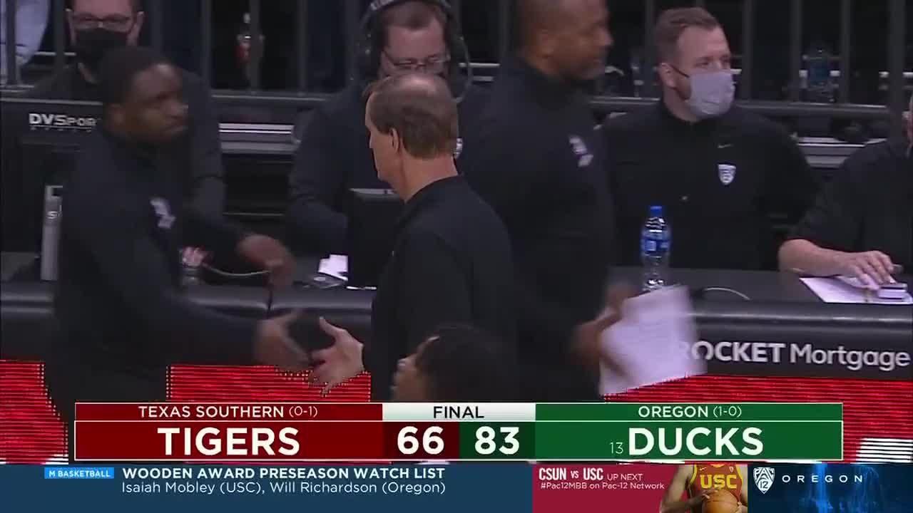 Four Ducks reach double-digits in Oregon's big win - ESPN Video