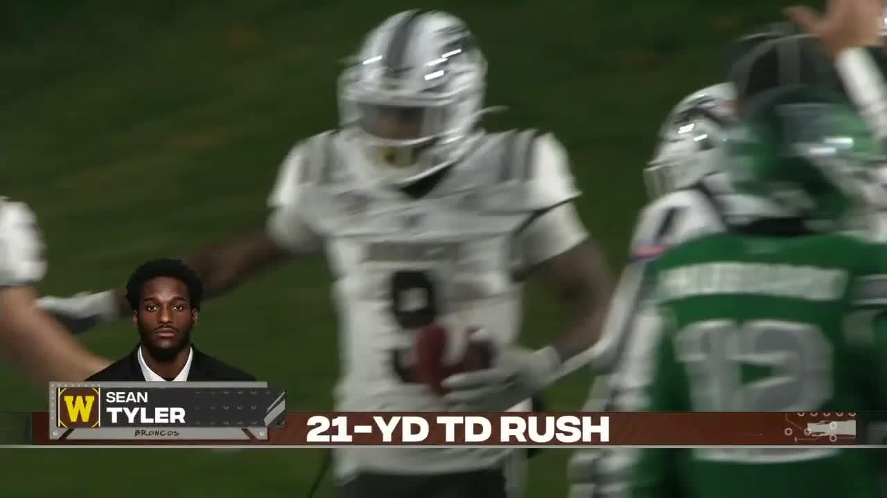 Sean Tyler crosses goal line for 21-yard rushing touchdown - ESPN Video