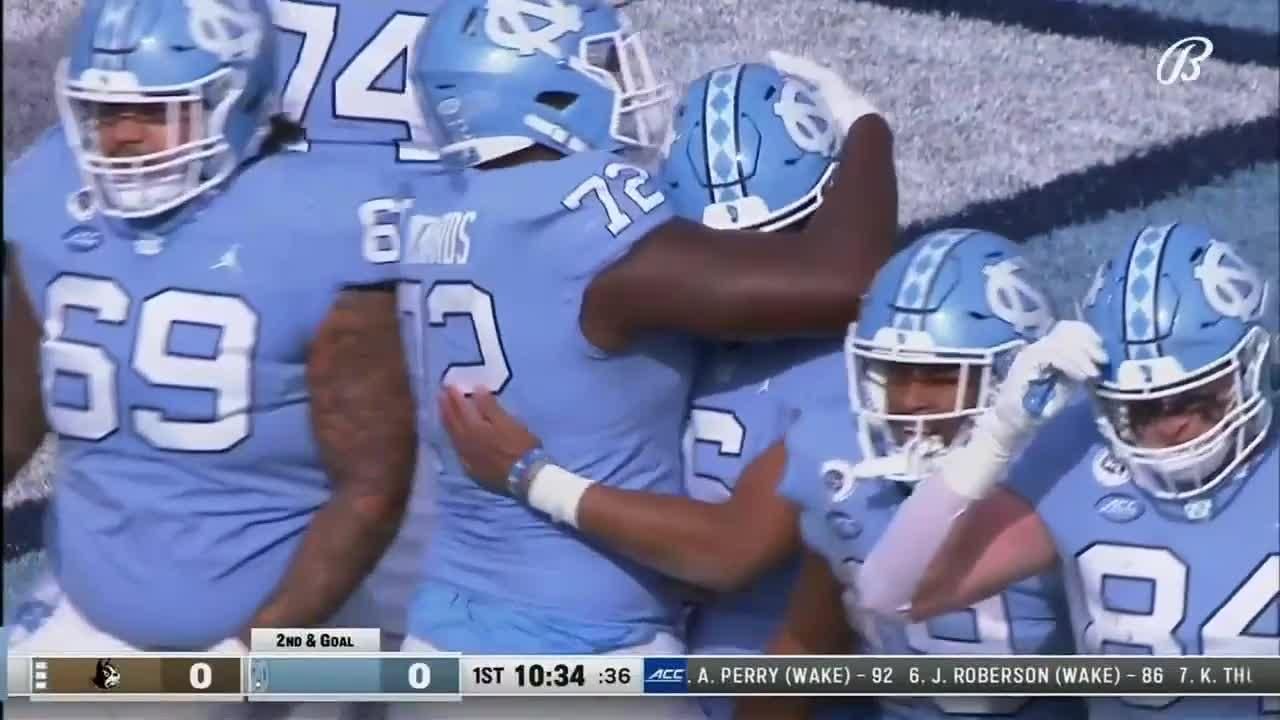 End Zone! Jacolby Criswell runs for UNC TD - ESPN Video