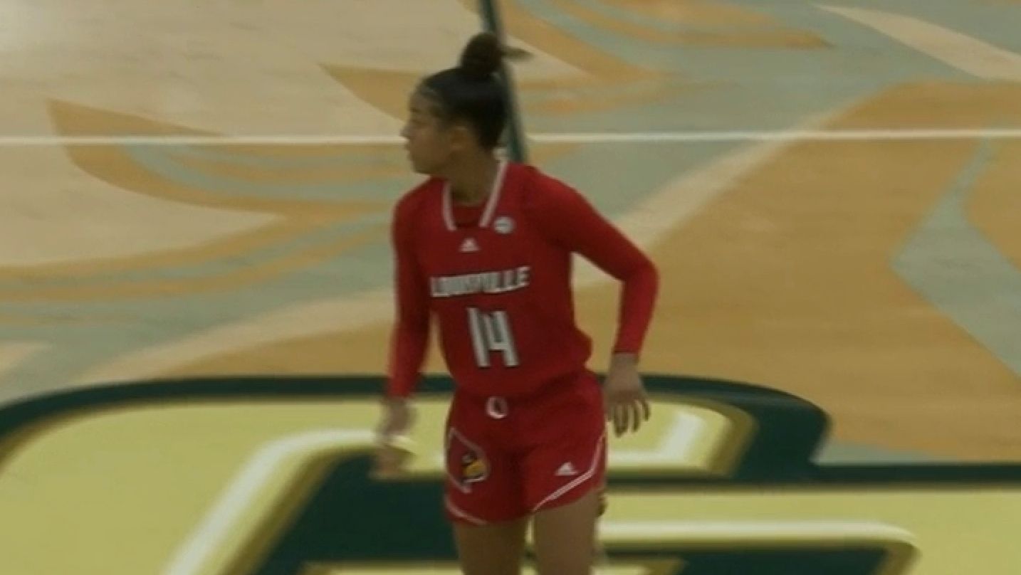 Kianna Smith drains corner 3 to extend Louisville's lead - ESPN Video
