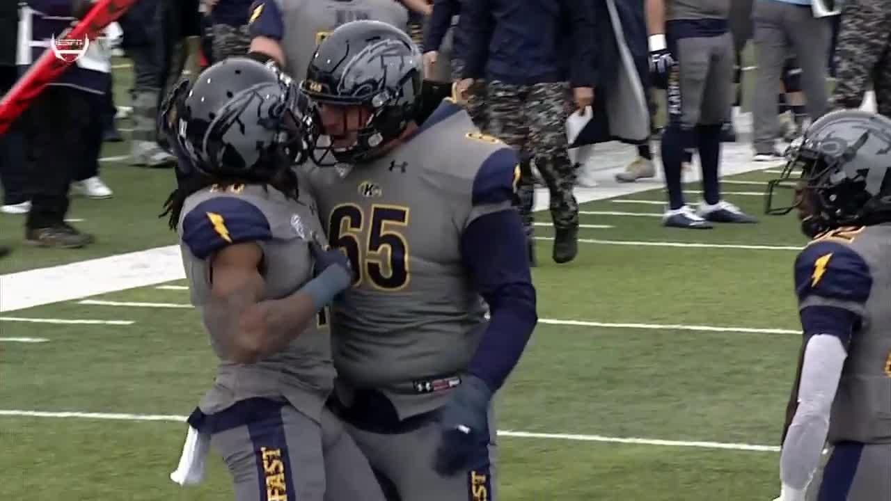 Dustin Crum throws a dart to Dante Cephas for a 17-yard TD - ESPN Video