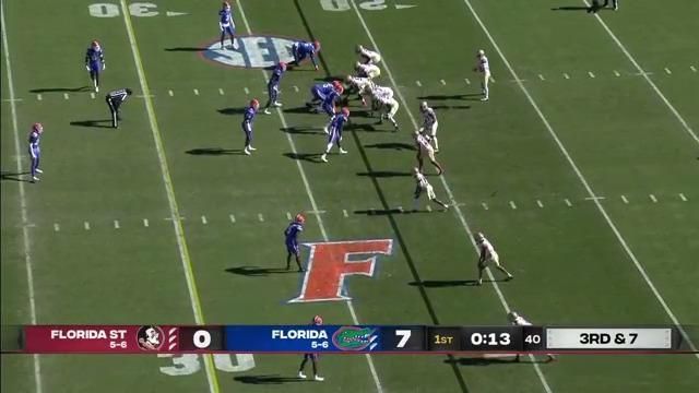 Florida's defense comes away with a big INT - ESPN Video