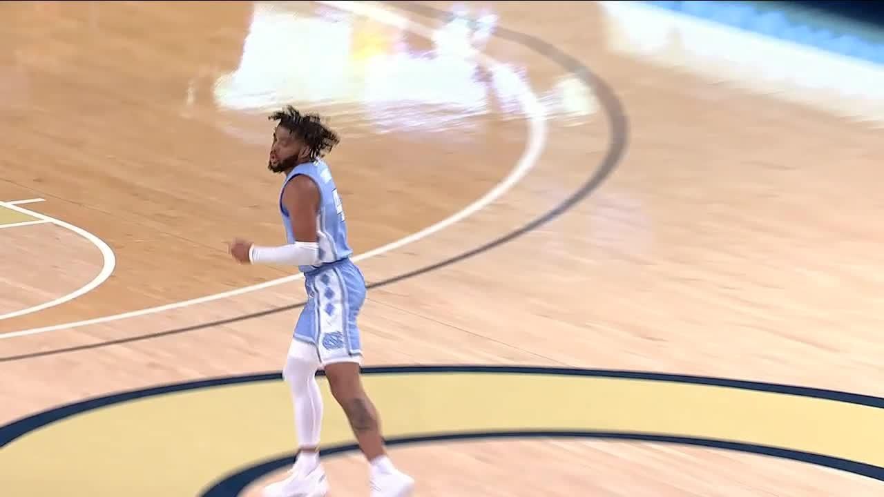 R.J. Davis shows off range with long 3-pointer - ESPN Video