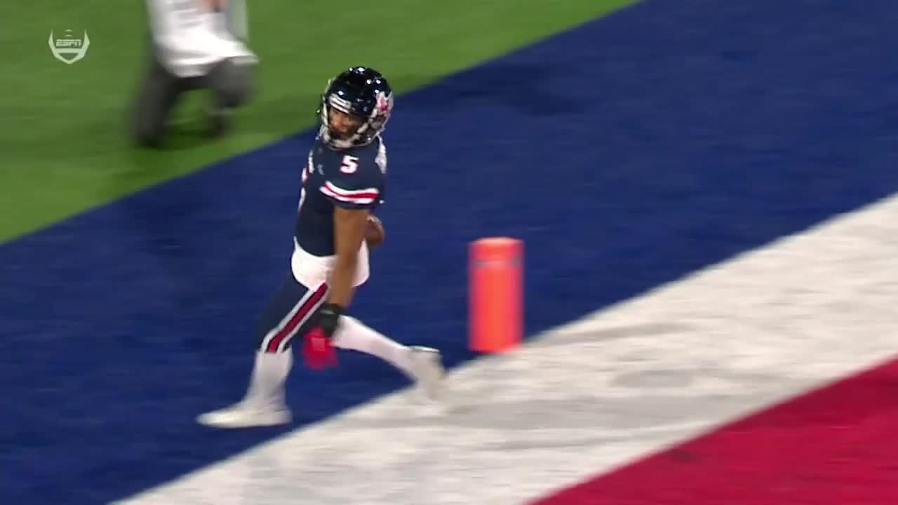 Skyler Thomas comes up with the huge pick-six for Liberty - ESPN Video