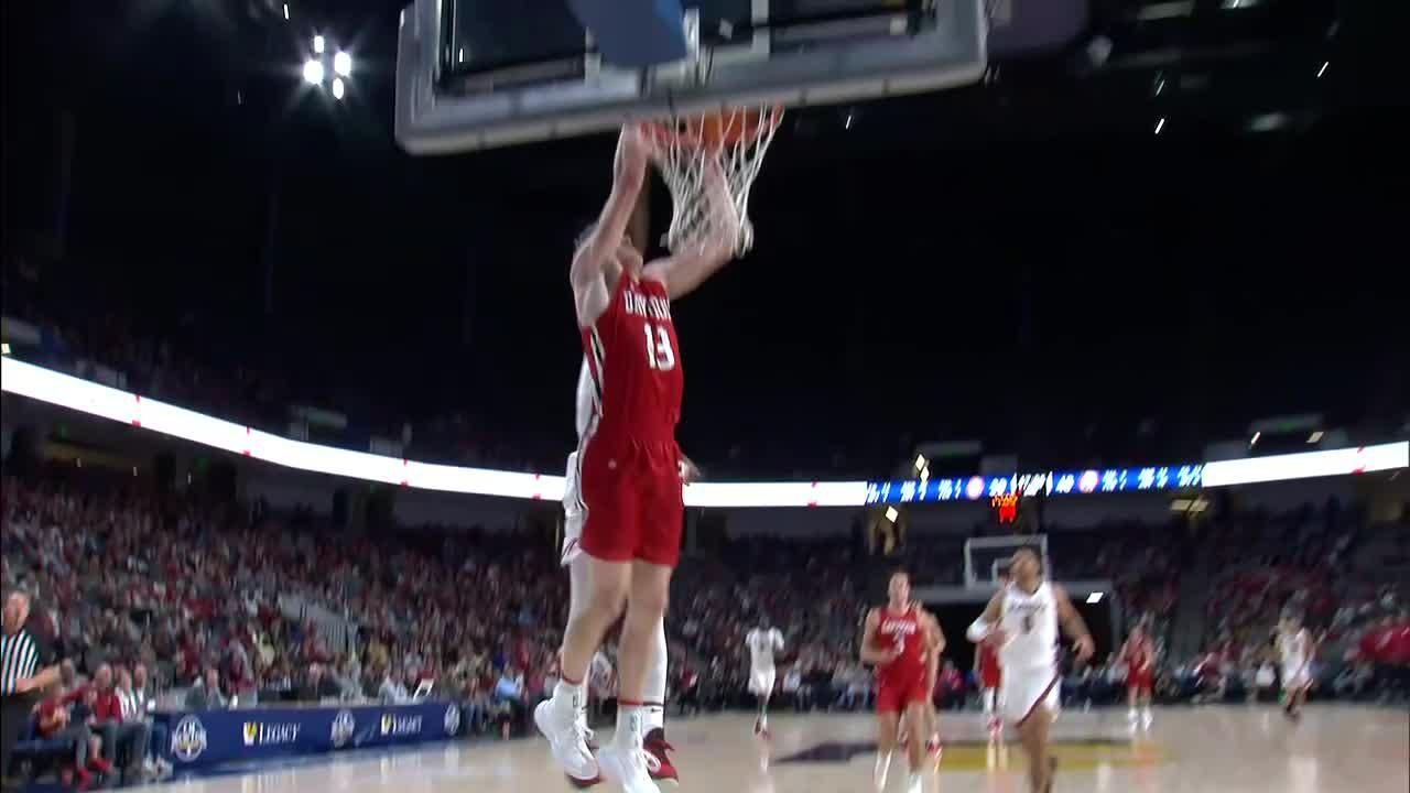 Mike Jones takes advantage of Alabama turnover with a big jam - ESPN Video