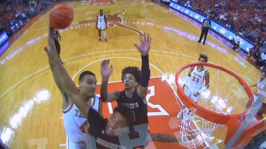 Dylan Disu rocks the rim with powerful flush - ESPN Video