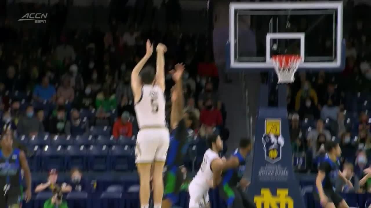 Cormac Ryan nails the 3-pointer vs. Texas A&M-CC - ESPN Video