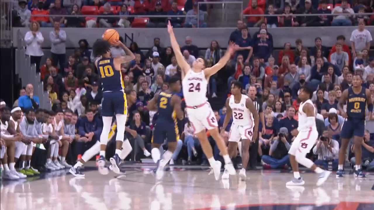 Tevin Brown nails deep 3-pointer from downtown - ESPN Video