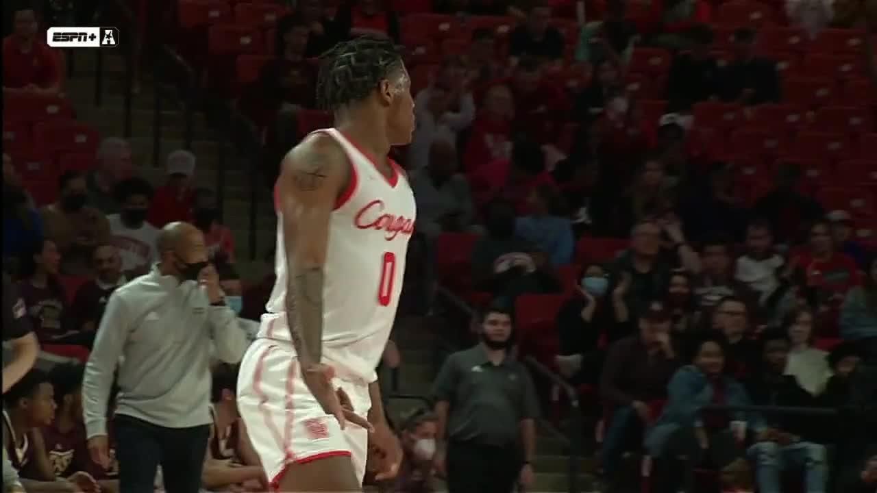 Houston's Sasser shows off his range from 3 - ESPN Video