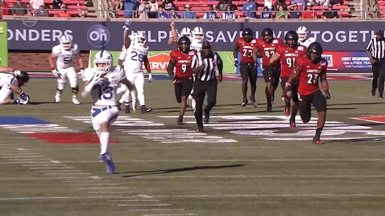 Air Force doubles lead on 61-yard TD pass - ESPN Video
