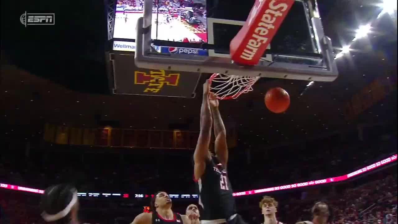 KJ Allen throws down powerful slam dunk - ESPN Video