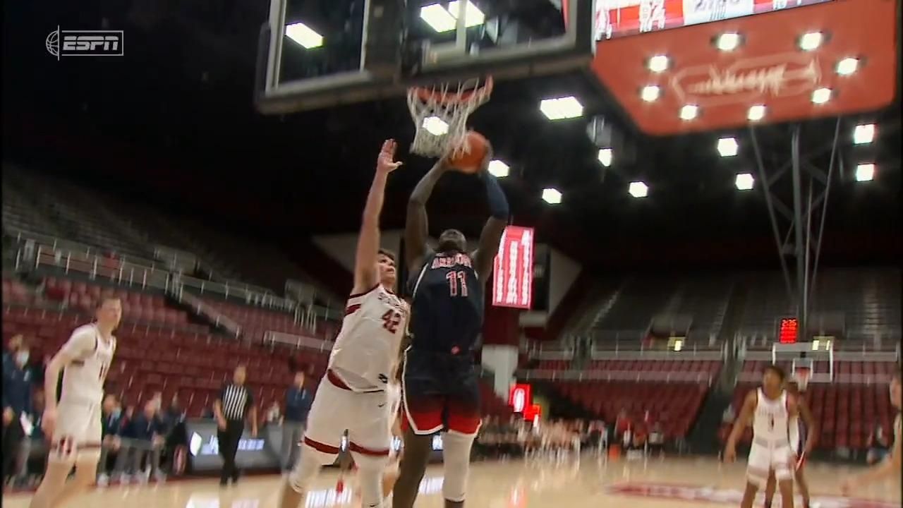 Oumar Ballo puts finishing touches on Stanford - ESPN Video