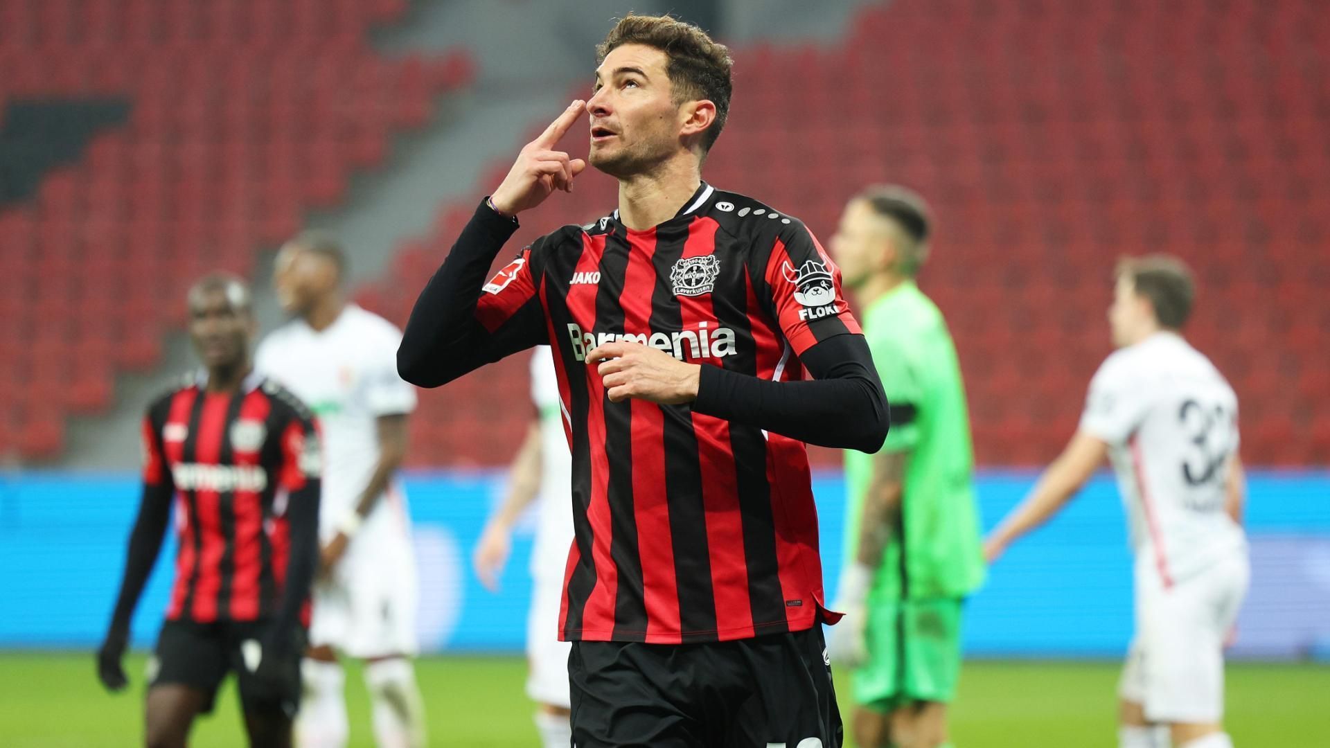 Alario scores for Leverkusen on beautiful back-heel shot - ESPN Video