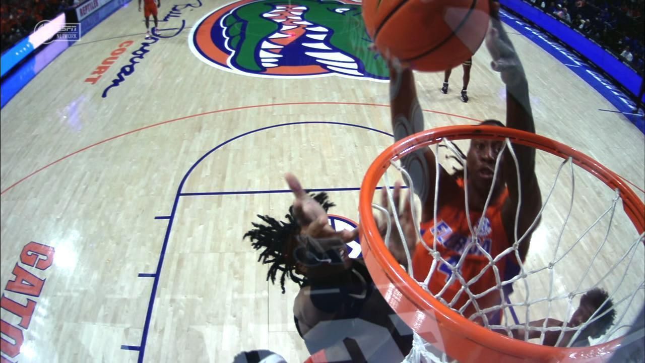 Anthony Duruji comes out of nowhere for a Florida putback jam - ESPN Video