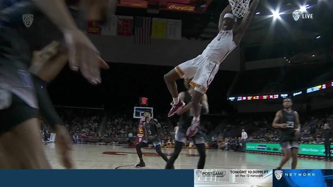 Chevez Goodwin finishes the fast break with a beautiful flush - ESPN Video