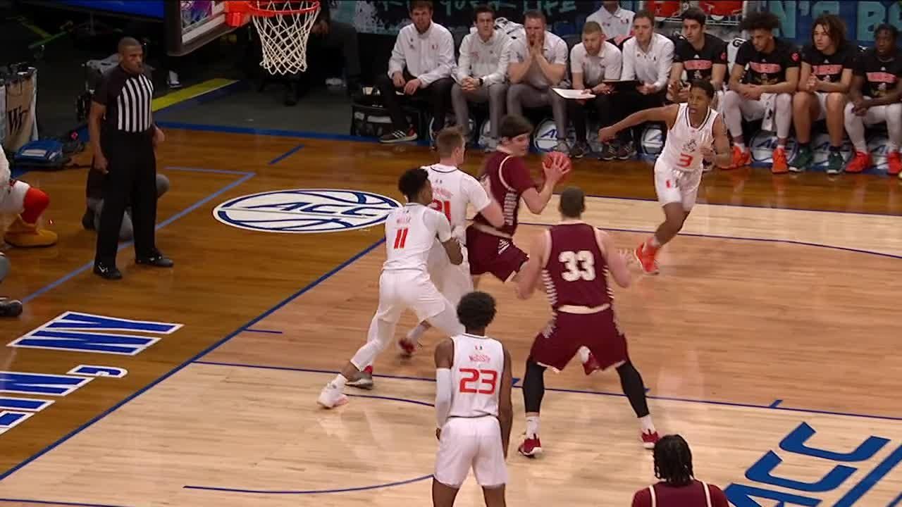 Quinten Post stays hot with turnaround jumper for BC - ESPN Video