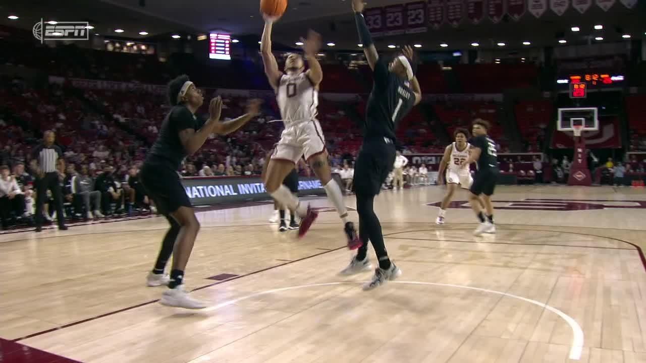 Jordan Goldwire bodies his way into the paint for a nice and-1 - ESPN Video