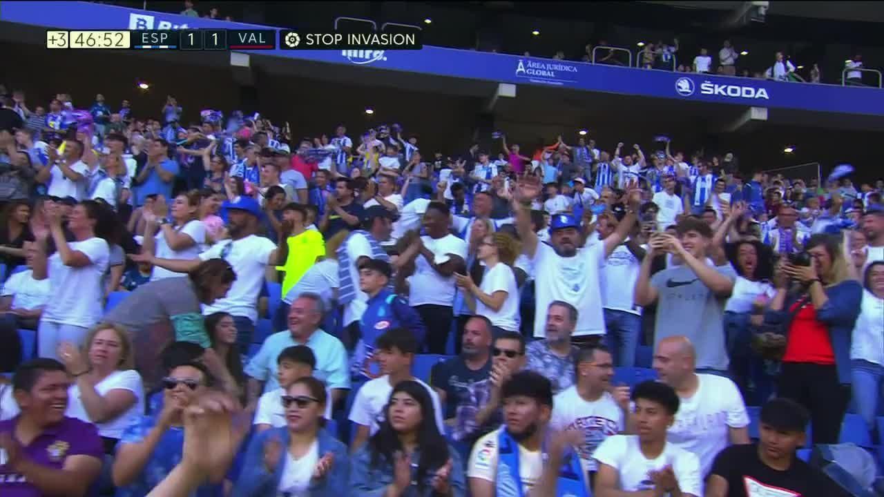 Raúl de Tomás ties things up with left-footed shot - ESPN Video