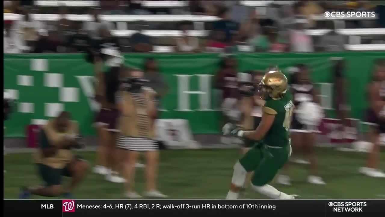 Dylan Hopkins throws 25-yard TD pass to Bryce Damous - ESPN Video