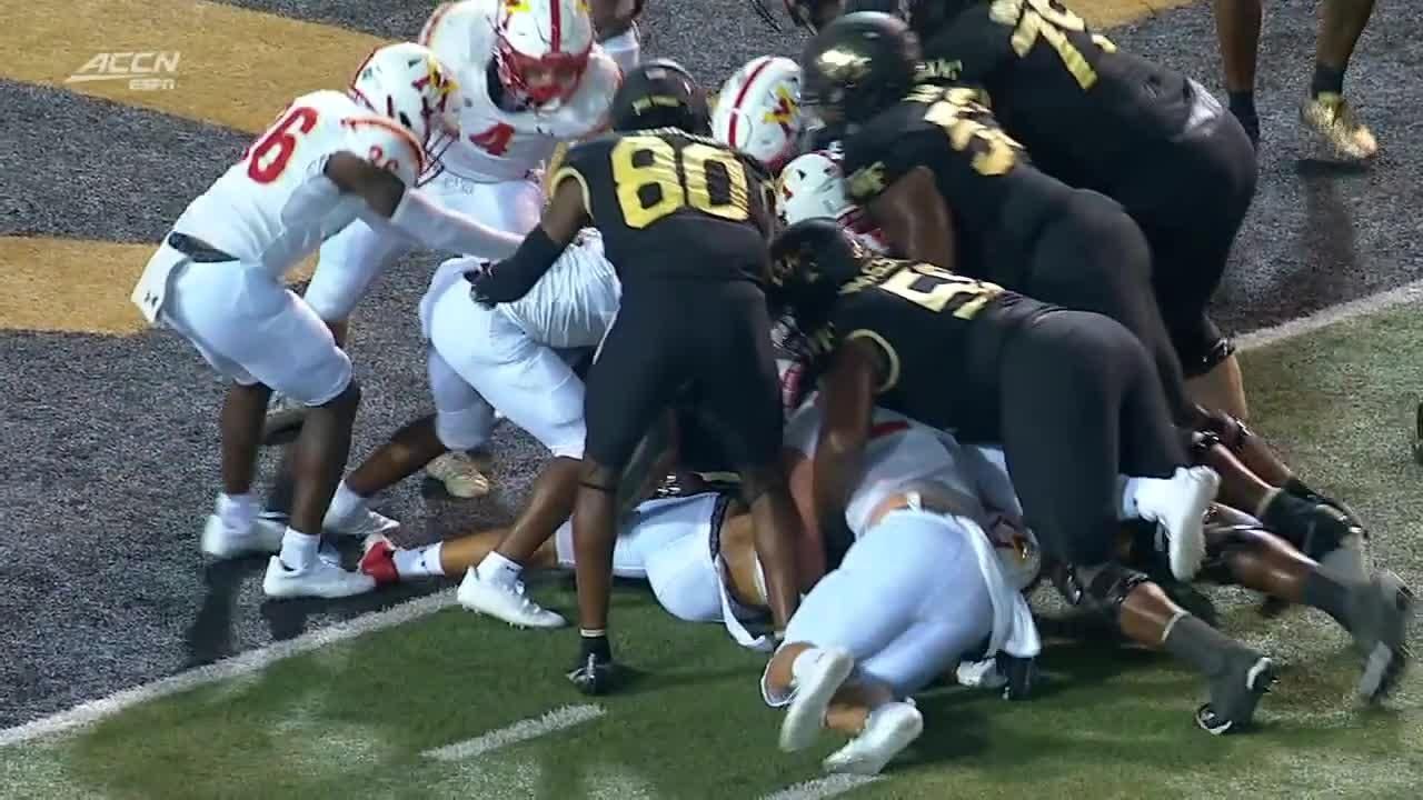 Christian Turner rushes in for his 2nd touchdown - ESPN Video