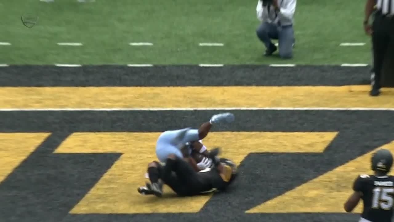 Drake Maye throws 14-yard TD pass to Kobe Paysour - ESPN Video