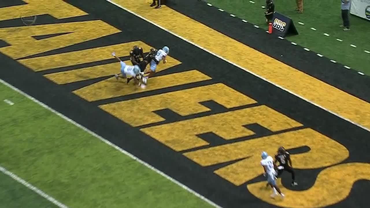 Drake Maye airs it out for 10-yard TD - ESPN Video