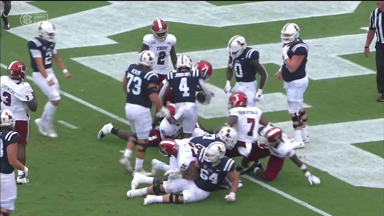 Quinshon Judkins scores 2-yard rushing TD - ESPN Video